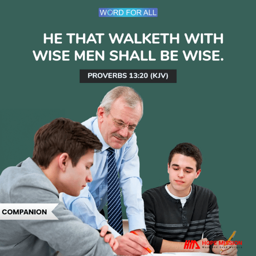 Beware of your Companions - WORD FOR ALL